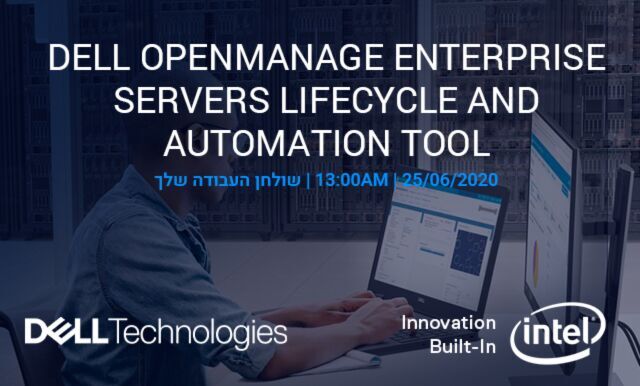 Dell OpenManage Enterprise - Servers lifecycle and automation